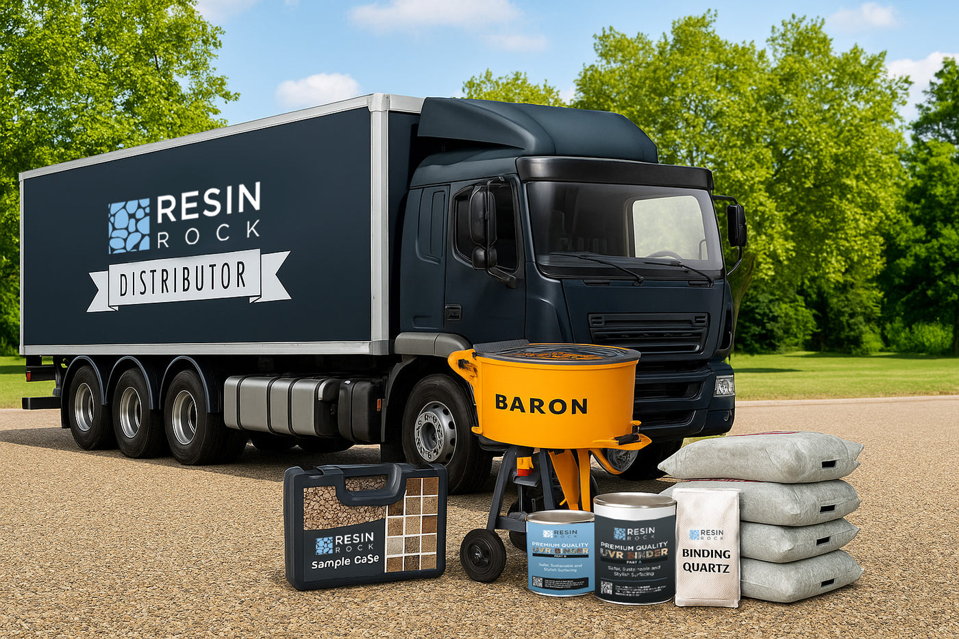 Resin Rock #1 Resin Bound Surfaces & Installer Training – RESIN ROCK